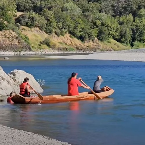 Stream Wailaki People Celebrate Return of Traditional Redwood Canoe to ...