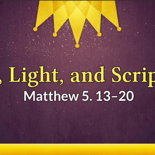 Stream 10.22.23 -The Upside Down Kingdom— Salt, Light, Scripture ...
