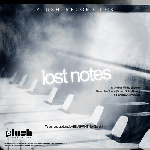 Stream Blueprint - Lost Notes (CJ Weaver Remix) by Plush Recordings ...