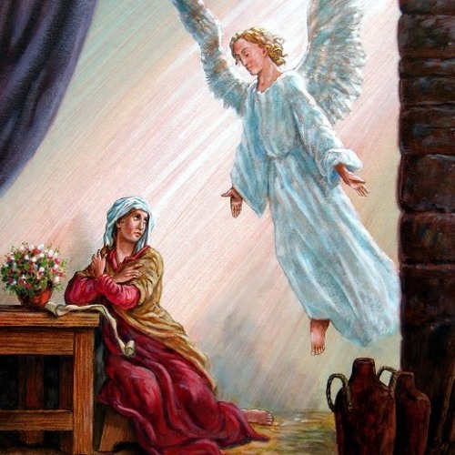 Stream Angel Gabriel Comes To Mary - Scene 1 by St. Peter's | Listen ...