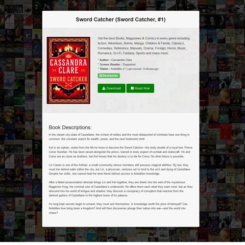 Stream [PDF] Sword Catcher (Sword Catcher #1) by Cassandra Clare from ...