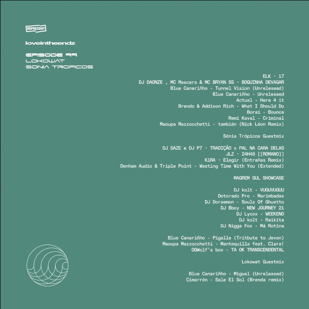 Stream #99 | Sónia Trópicos & Lokowat - Reprezent Radio by LOVE IN THE ...