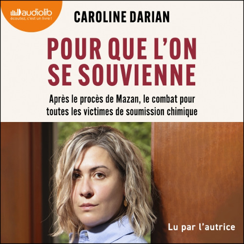 Stream « Pour que l'on se souvienne » de Caroline Darian lu par l ...