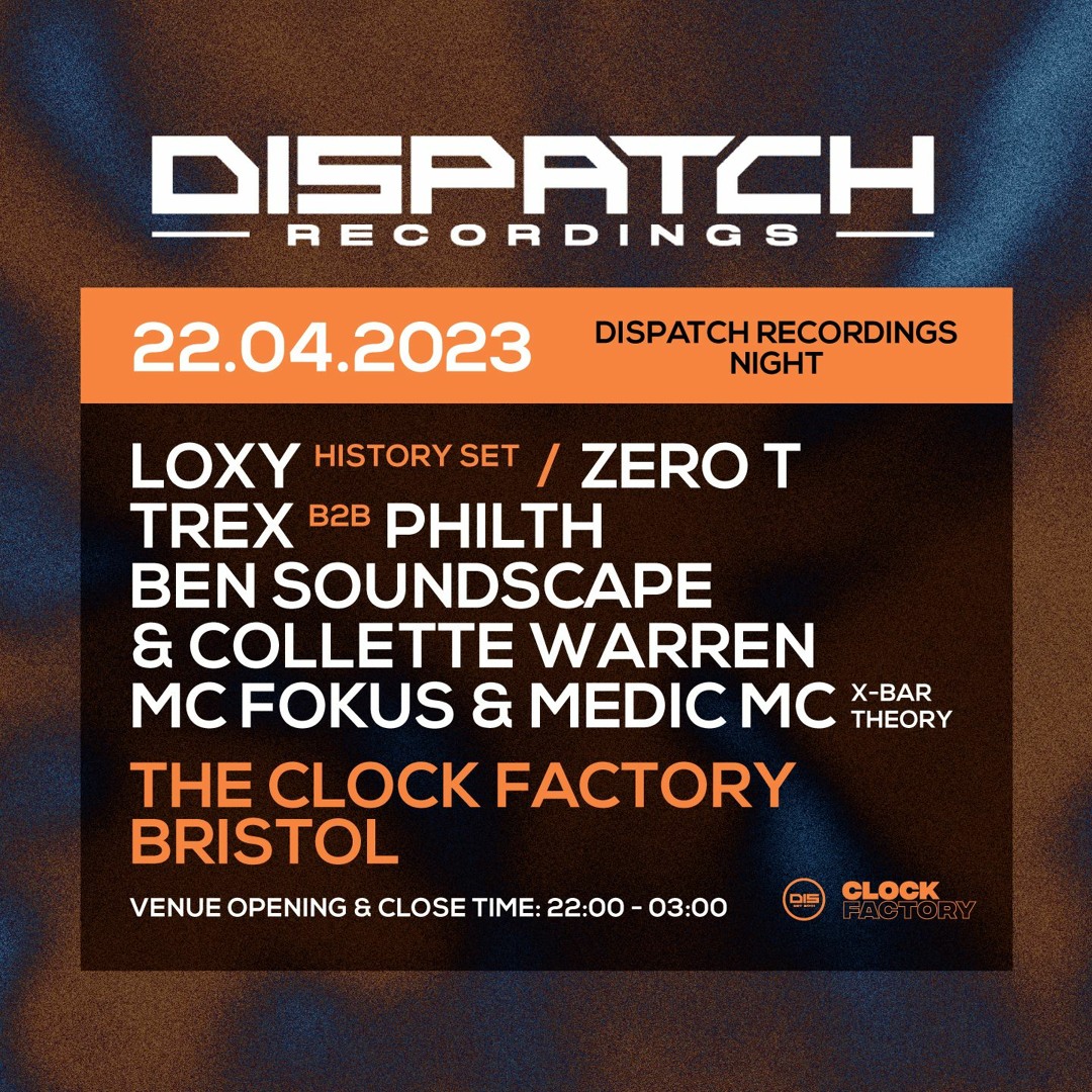 Stream Trex - Dispatch Recordings Bristol (22.04.2023) 'All Trex' Promo ...