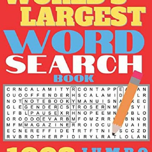 Stream episode Read Book Probably the World's Largest Word Search Book: 1008 Jumbo Puzzles: A by ...