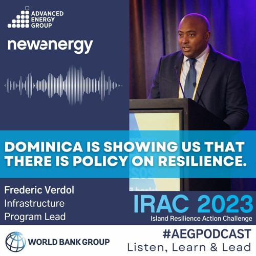 Stream episode Island Resilience Action Challenge (IRAC) 2023 - Frederic Verdol by AEG Podcast ...