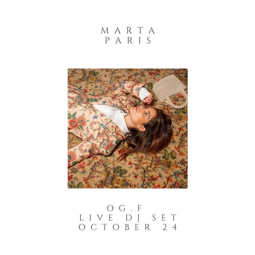 Stream MARTA PARIS - Live DJ Set October 2024 (Afro House) by OG.F ...