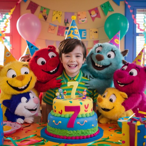 Stream Smiling Critters Birthday Song For Kevin by Joy&Song | Listen ...