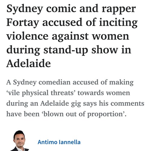 Stream Uncut Adelaide media interview by Fortay at large | Listen ...