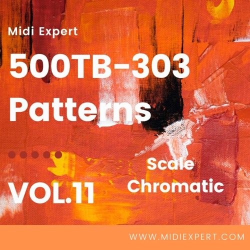 Stream Midi Expert | Listen to TB 303 MIDI PATTERNS Vol11 - Chromatic ...