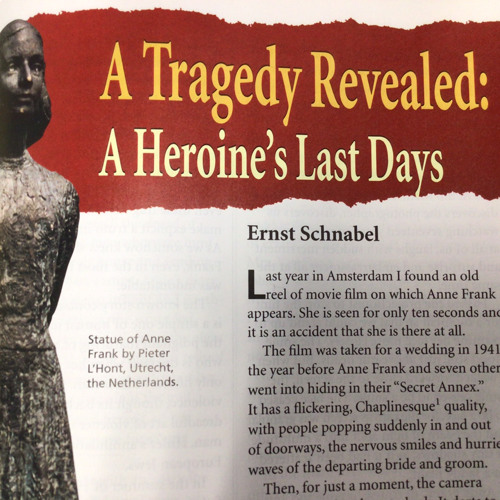 Stream A Tragedy Revealed: A Heroine’s Last Days.m4a by 8th Grade ELA ...