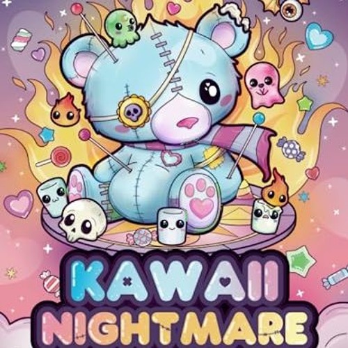 Stream %( Kawaii Nightmare Pastel Goth Spooky Coloring Book, Creepy ...