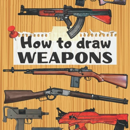 How To Draw Machine Guns Step By Step