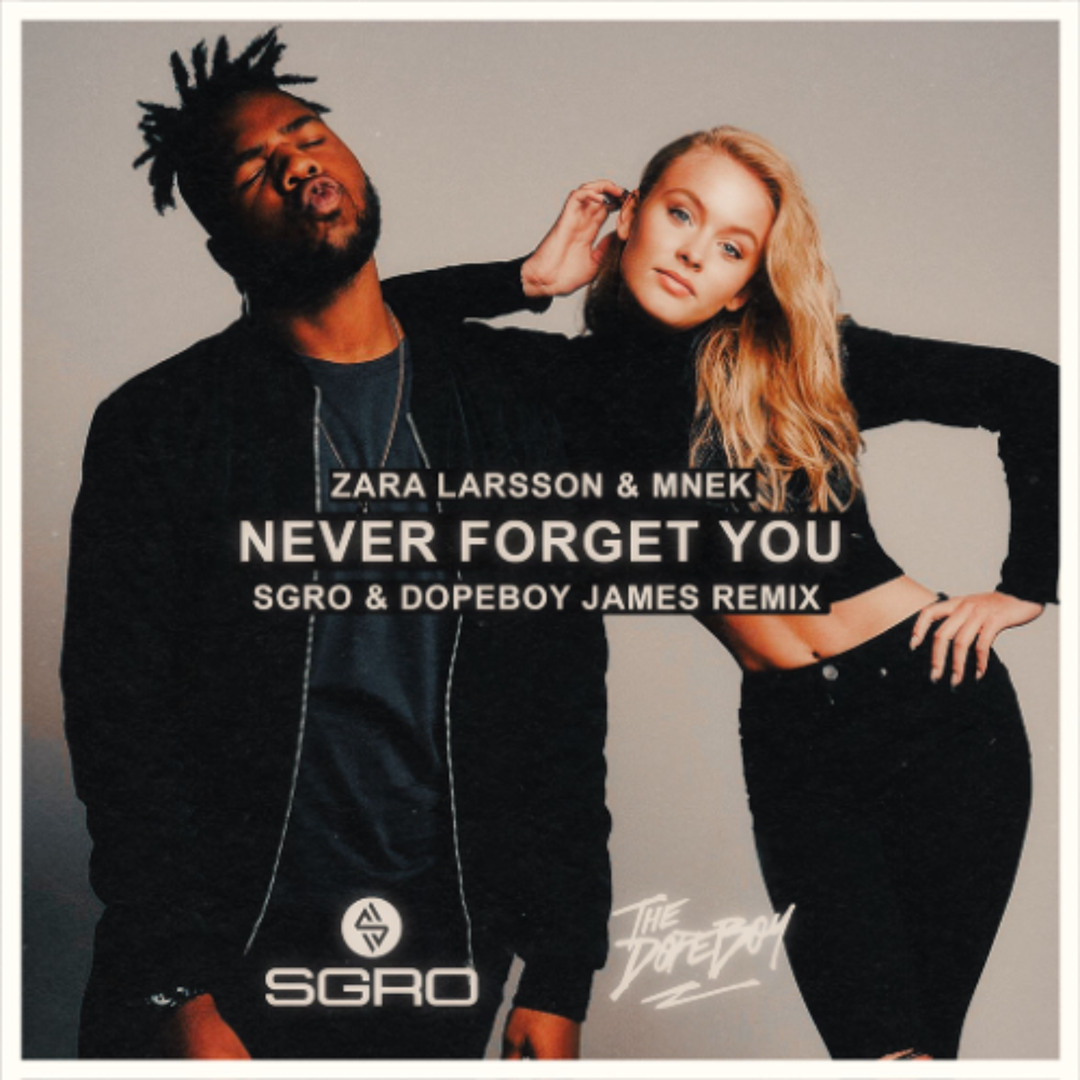 Listen to Zara Larsson & MNEK - Never Forget You (SGRO & Dopeboy James Remix) *PITCHED* by SGRO ...