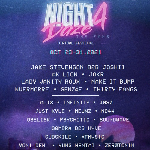 Stream Lady Vanity Roux x Night Daze 4 The Fans by LadyVanityRoux ...