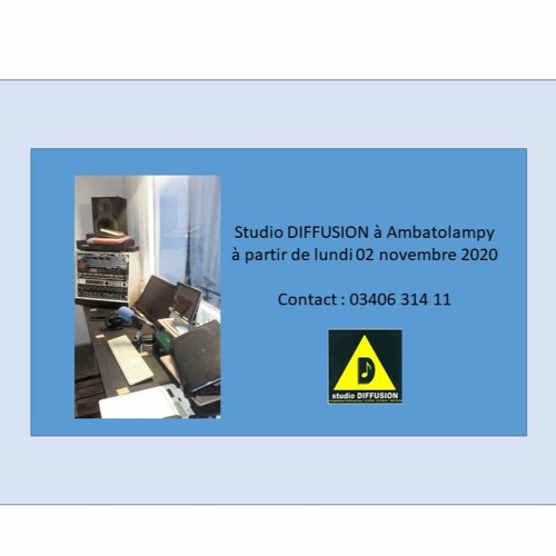 Stream Studio Diffusion Ambatolampy by Radio Bitsika | Listen online for free on SoundCloud