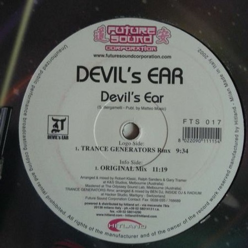 Stream Devils Ear - Devils Ear by Klasic & Sanders | Listen online for ...