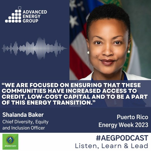 Stream episode Puerto Rico Energy Week 2023 - Shalanda Baker by AEG Podcast podcast | Listen ...