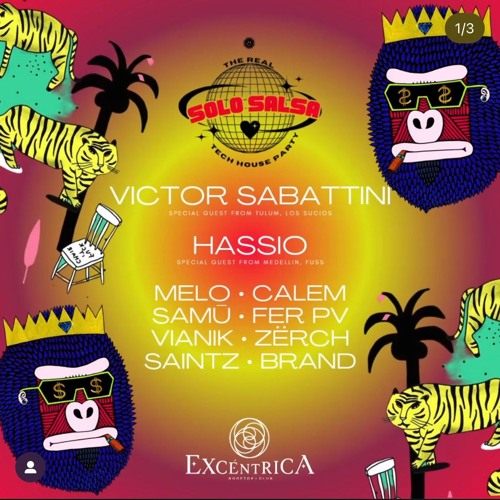 Stream HASSIO @EXCENTRICA CLUB BOGOTA WITH VICTOR SABATINI by Hassio ...