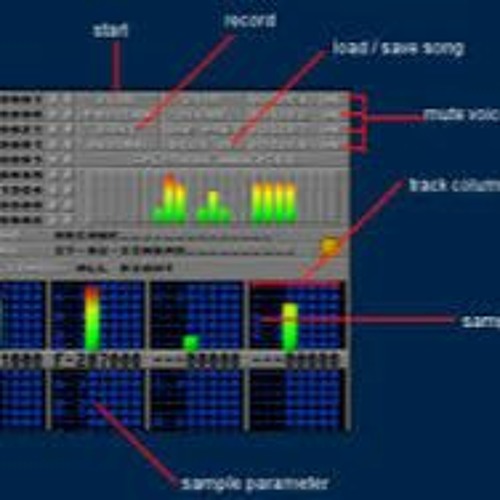 Stream Frame [Protracker, Amiga, industrial tekno feel], 1992 by ulrick ...