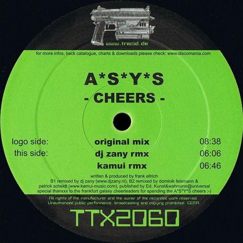 Stream Cheers (DJ Zany Remix) by A*S*Y*S | Listen online for free on ...