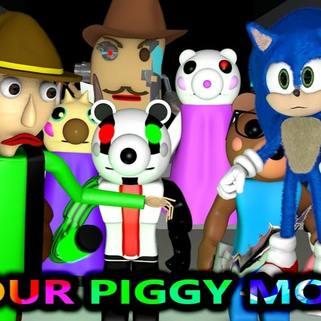Stream PIGGY VS SONIC BALDI ROBLOX CHALLENGE THE MOVIE AMONG US Horror ...