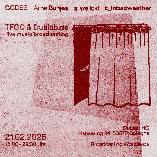 Stream TFGC Session at dublab.de - Arne Bunjes - February 2025 by ...