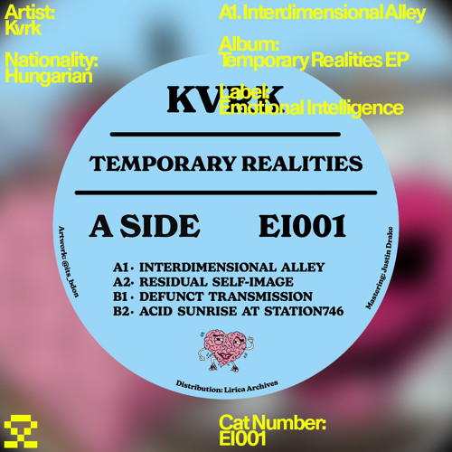 PREMIERE: A1. Kvrk - Interdimensional Alley (EI001) - Listen to music