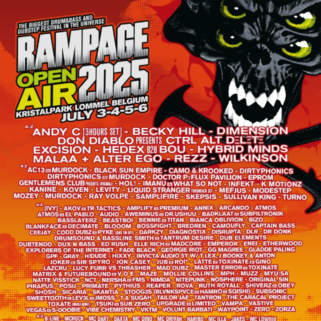 Stream Andy C w/ Tonn Piper - Rampage Open Air 2025 [FULL SET] by Bass ...