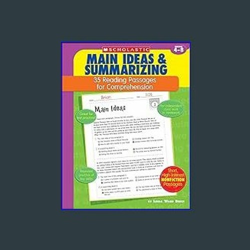 Stream {READ} 📖 35 Reading Passages for Comprehension: Main Ideas ... Stream {READ} 📖 35 Reading Passages for Comprehension: Main Ideas ...