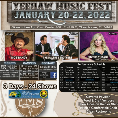 Stream Yeehaw Music Fest 2022 by ErnieEvansMohawk | Listen online for ...