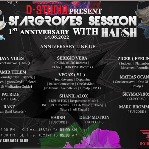 Stream Stargroves Sessions - Anniversary Guest Mix - Progressive ...