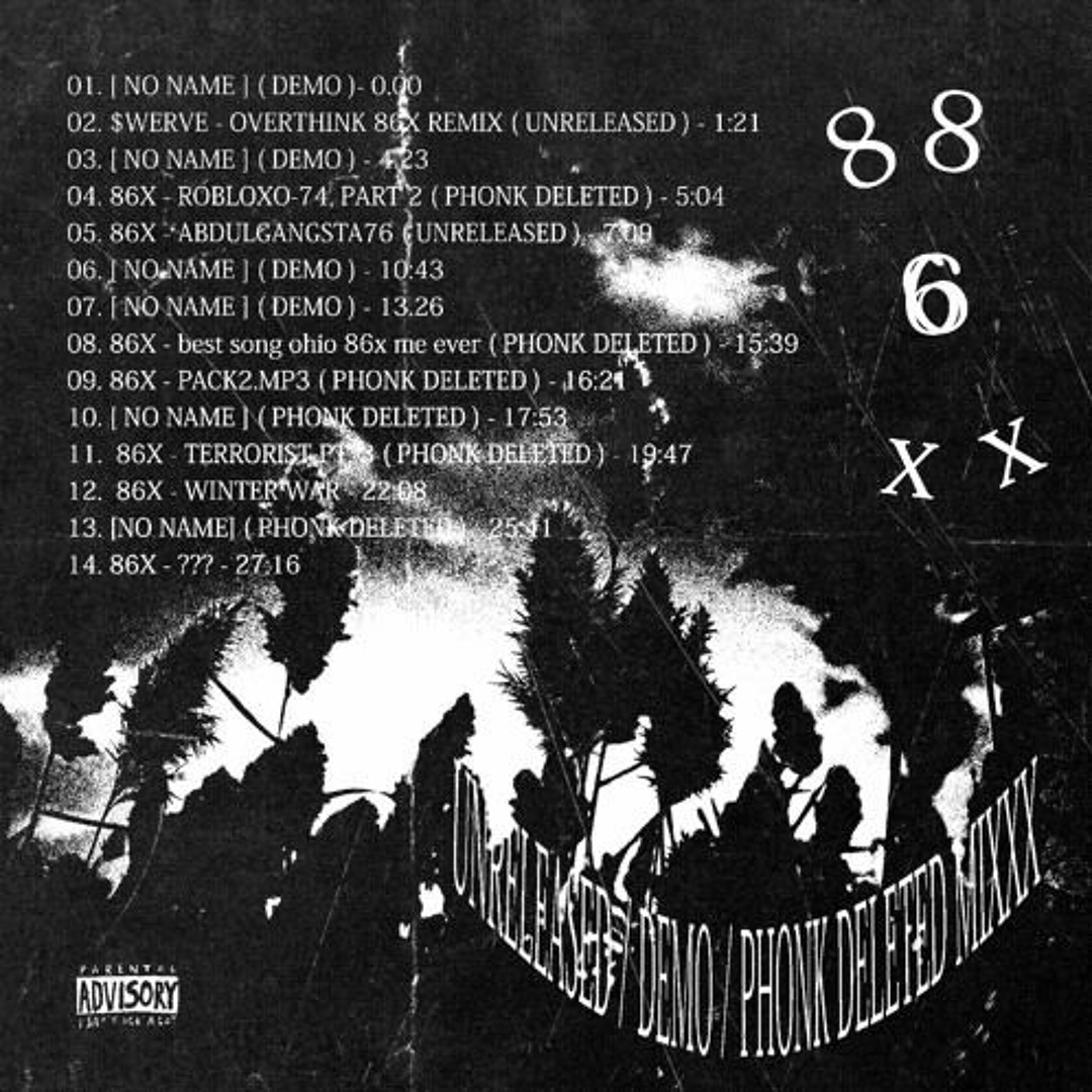 Stream 86X UNRELEASED OLD SONGS (DEMO/PHONK DELETED) by exlydawwxz ...