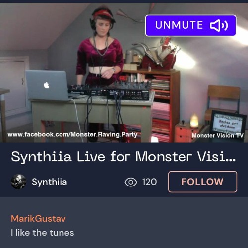 Stream Monster Vision live 23-05-20 by Synthia | Listen online for free ...