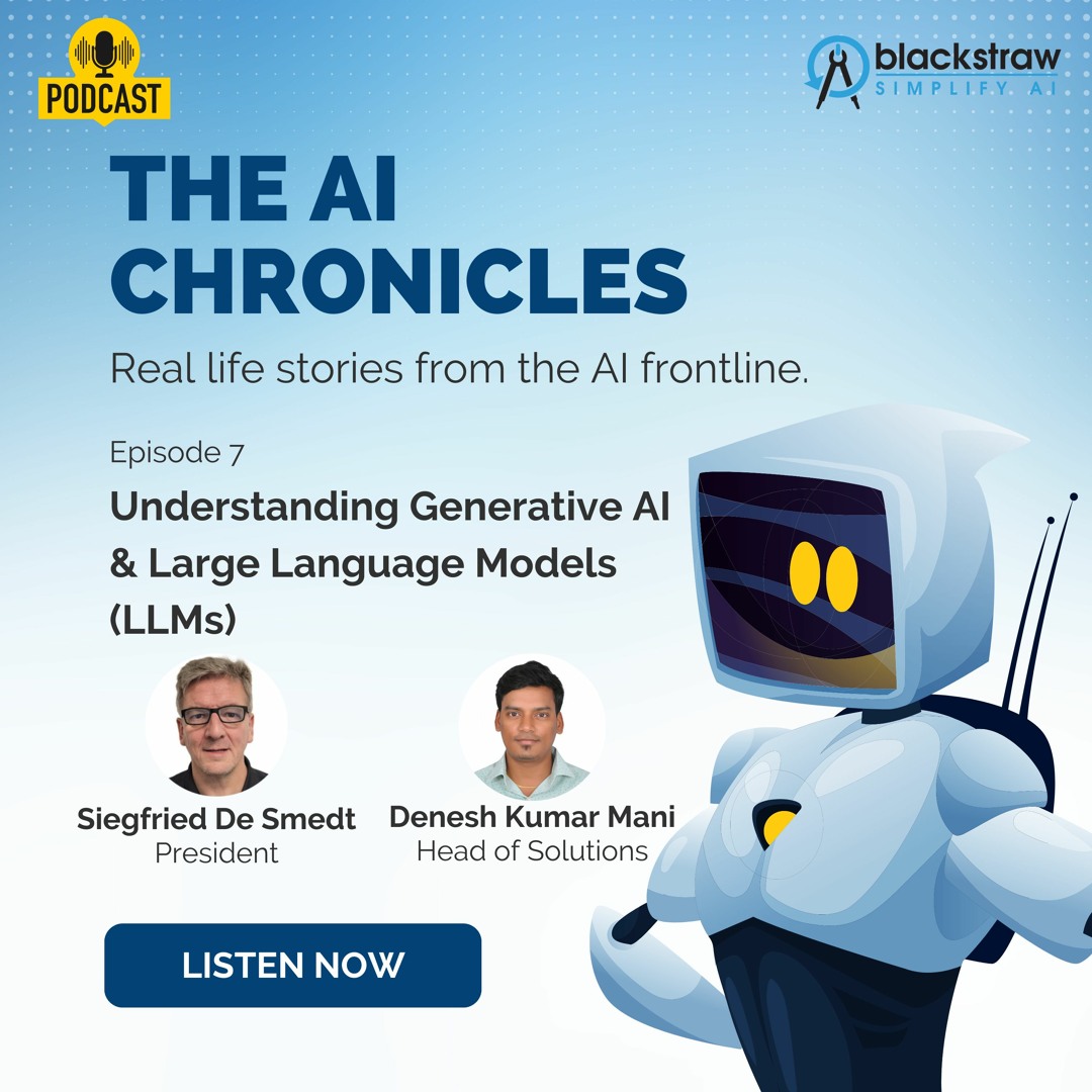 Stream Understanding Generative AI and Large Language Models (LLMs) by Blackstraw AI | Listen ...