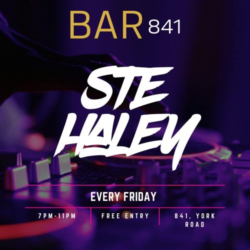 Stream Ste Haley Presents 100% Vocal - Bar 841 by Ste Haley | Listen online for free on SoundCloud