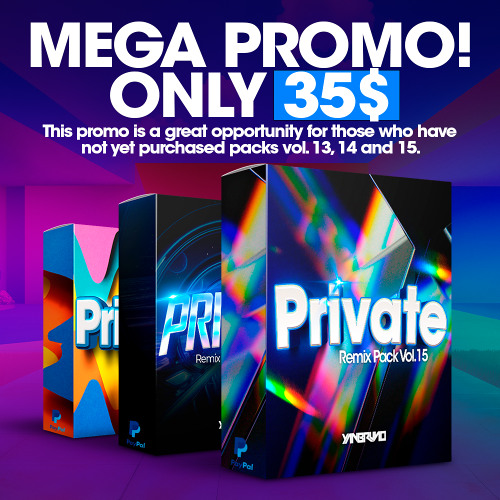 Stream YAN BRUNO - PRIVATE REMIX PACK VOL. 13, 14 & 15 (MEGA PROMO!) by ...