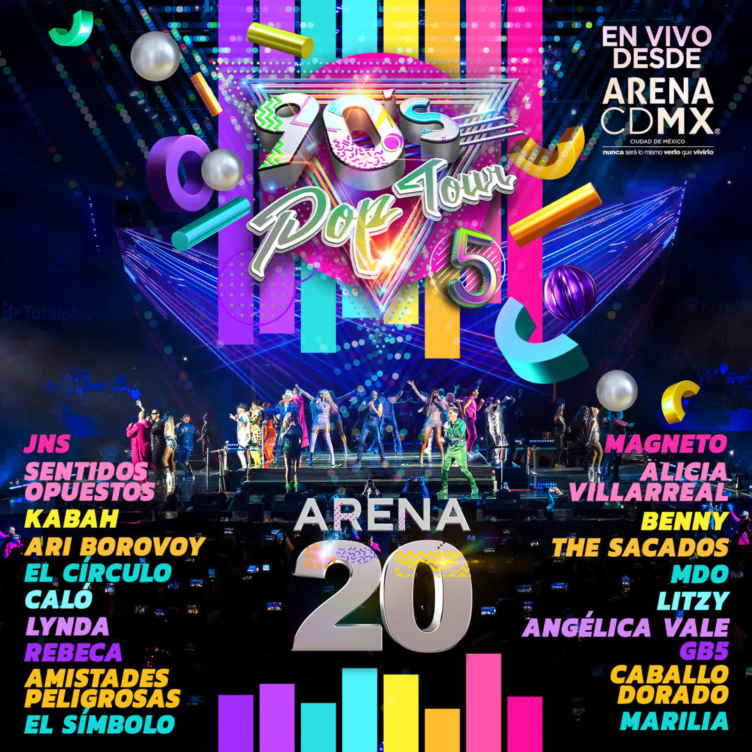 Stream Fiesta (90's Pop Tour Arena 20) [feat. Calo, El Círculo, El ...
