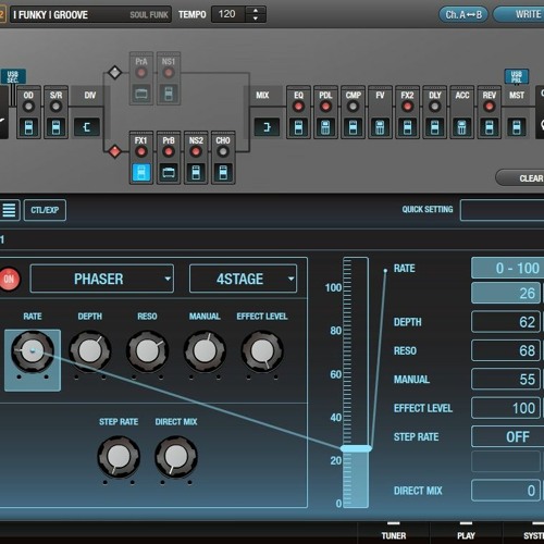Stream Guitar Tone - Funky Phaser by jamkan | Listen online for free on ...