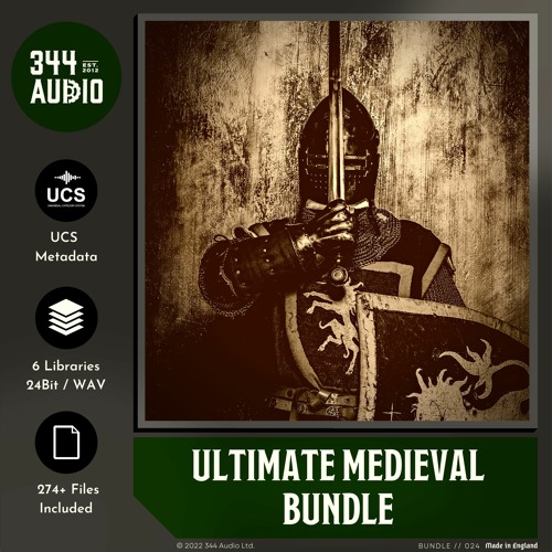 Stream 344 Audio | Listen to Ultimate Medieval Bundle playlist online ...
