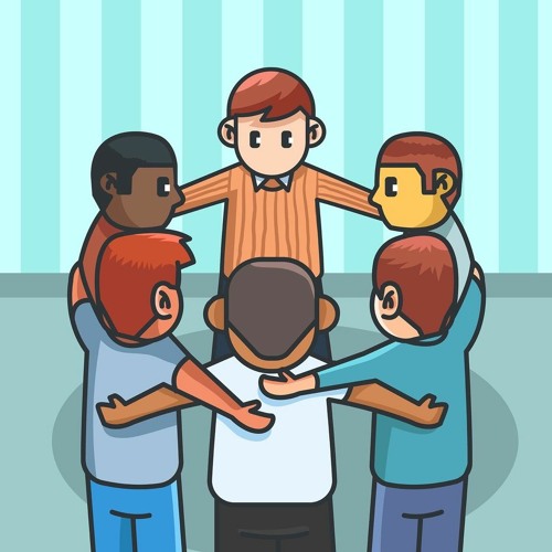 Group Hug Clip Art
