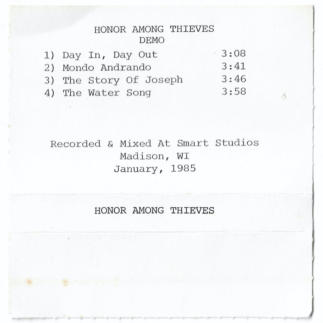 Stream Honor Among Thieves: Watersong (Smart Demo, January 1985) by ...