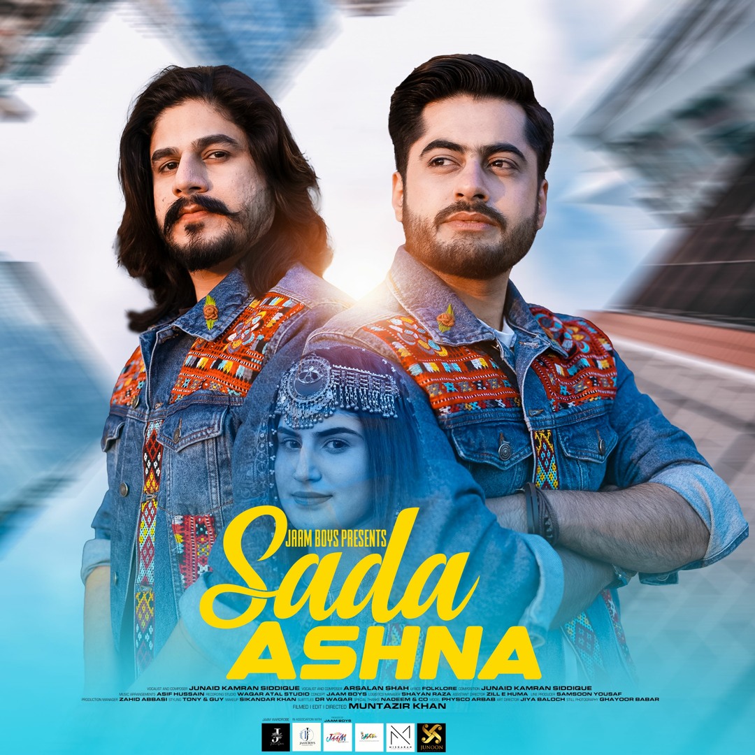 Stream Sada Ashna | Jaam Boys | New Pashto song 2024 | Junaid kamran ...