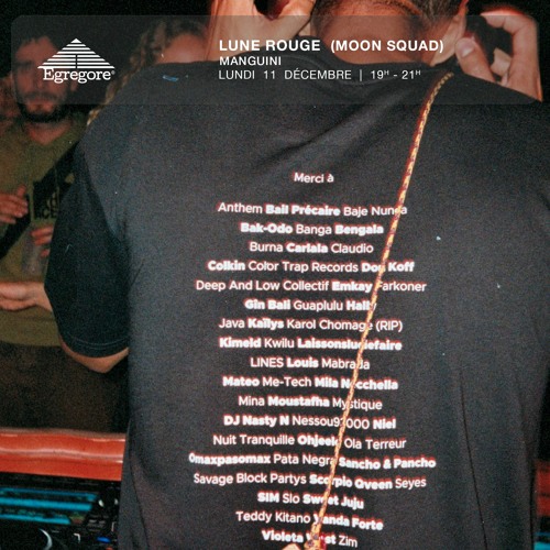 Stream Lune Rouge - Manguini (Décembre 2023) by Egregore Collective ...