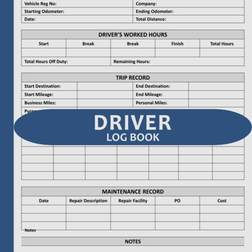 Stream Ebook Driver Log Book: Daily Driver Logbook for Truckers ...