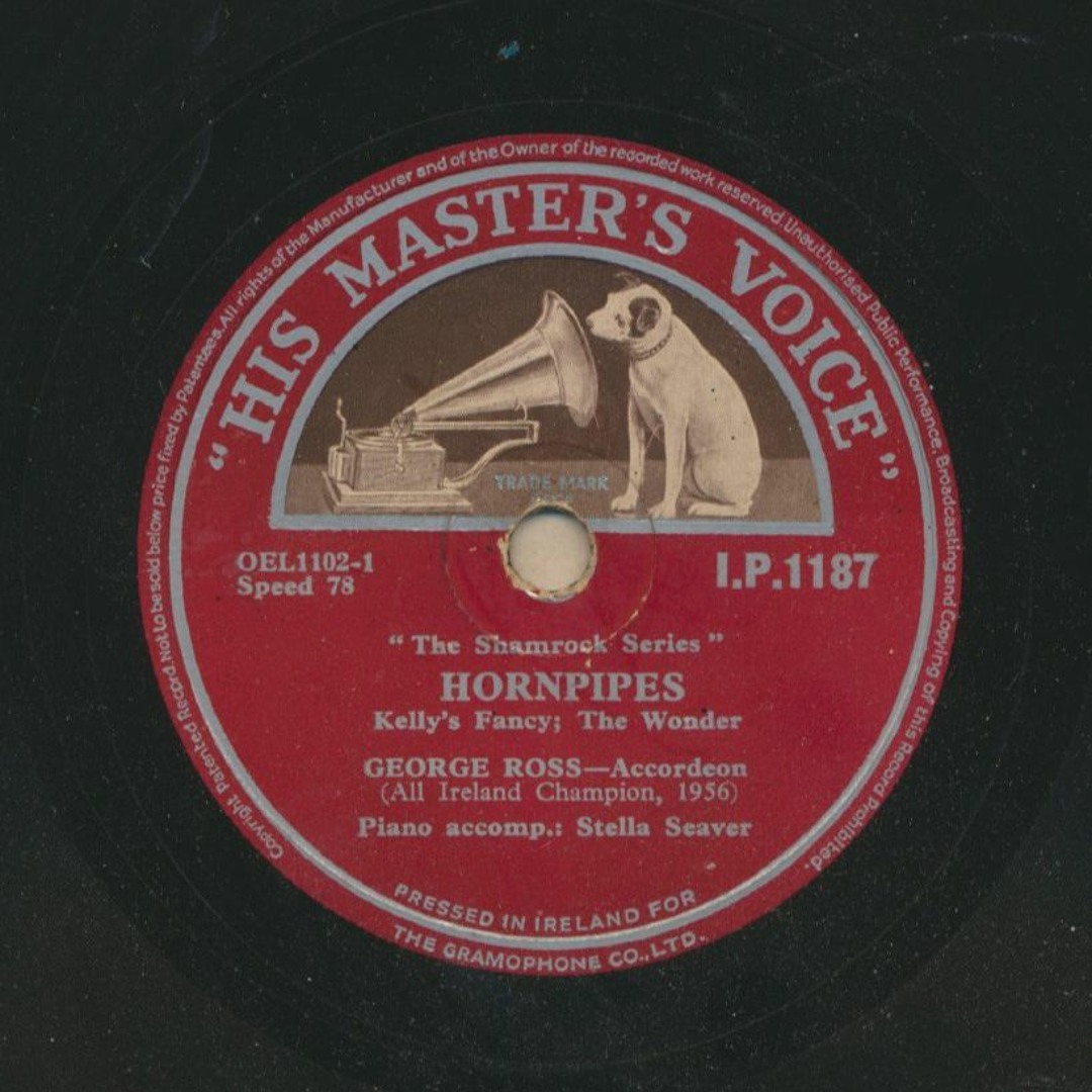 Stream George Ross: Kelly's Fancy/The Wonder (hornpipes) by Ward Irish ...