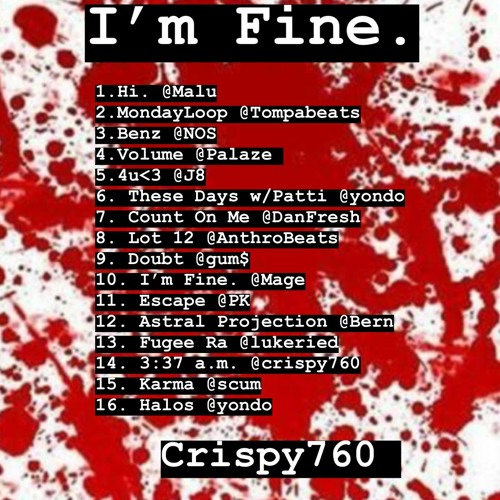 Stream monday loop [prod. tomppabeats] - Crispy760 by 7DMNDS | Listen ...