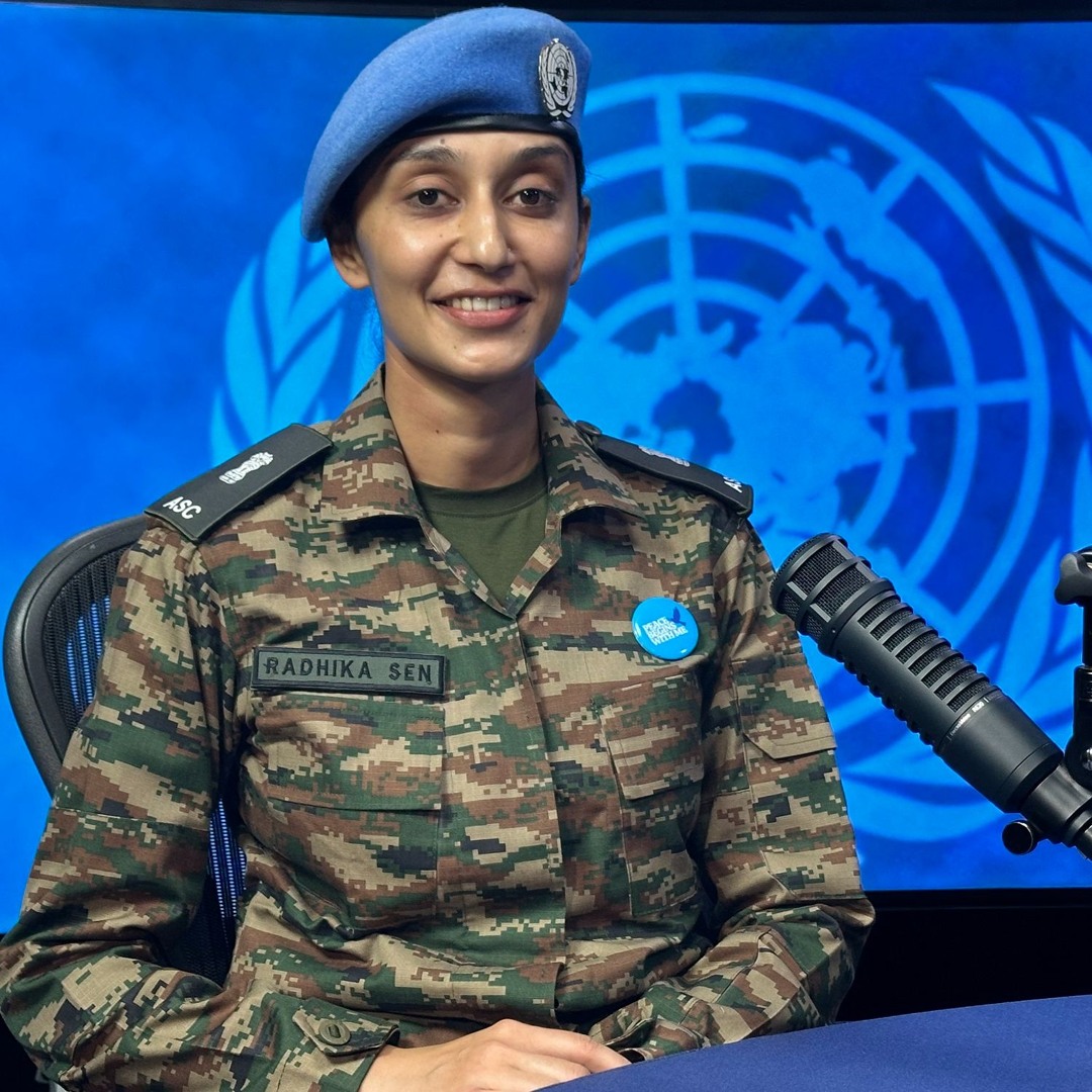 Stream Indian peacekeeper awarded UN Military Gender Advocate of the ...