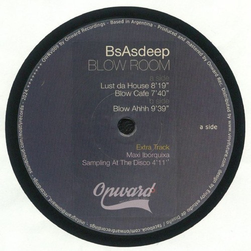 Stream Onward Recordings | Listen to Bs As deep - Blow Room (OWRV009 ...
