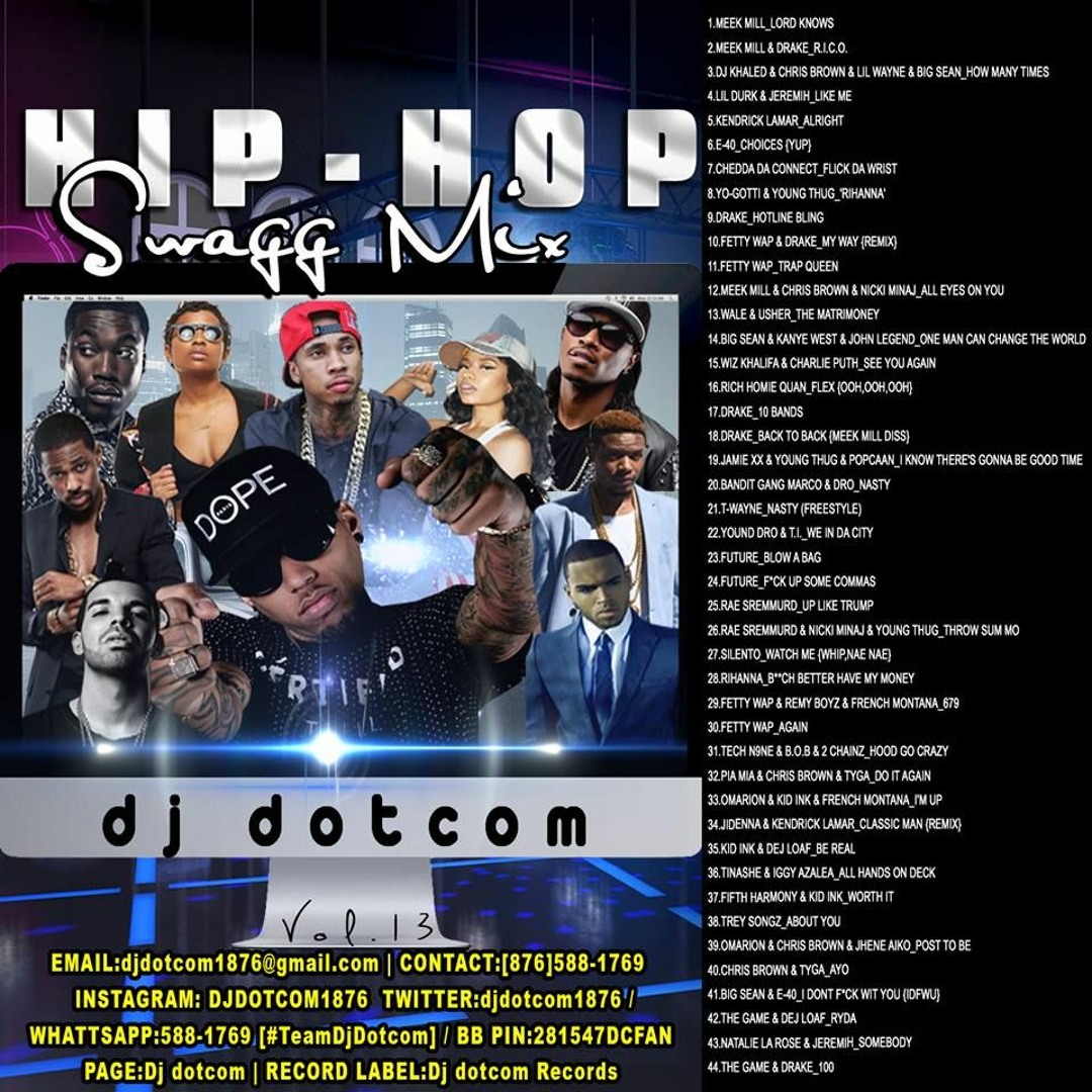 Stream DJ DOTCOM PRESENTS HIPHOP SWAGG MIXTAPE VOL.13 (CLEAN VERSION)🌠⚡ by DJ DOTCOM (MIXTAPE ...